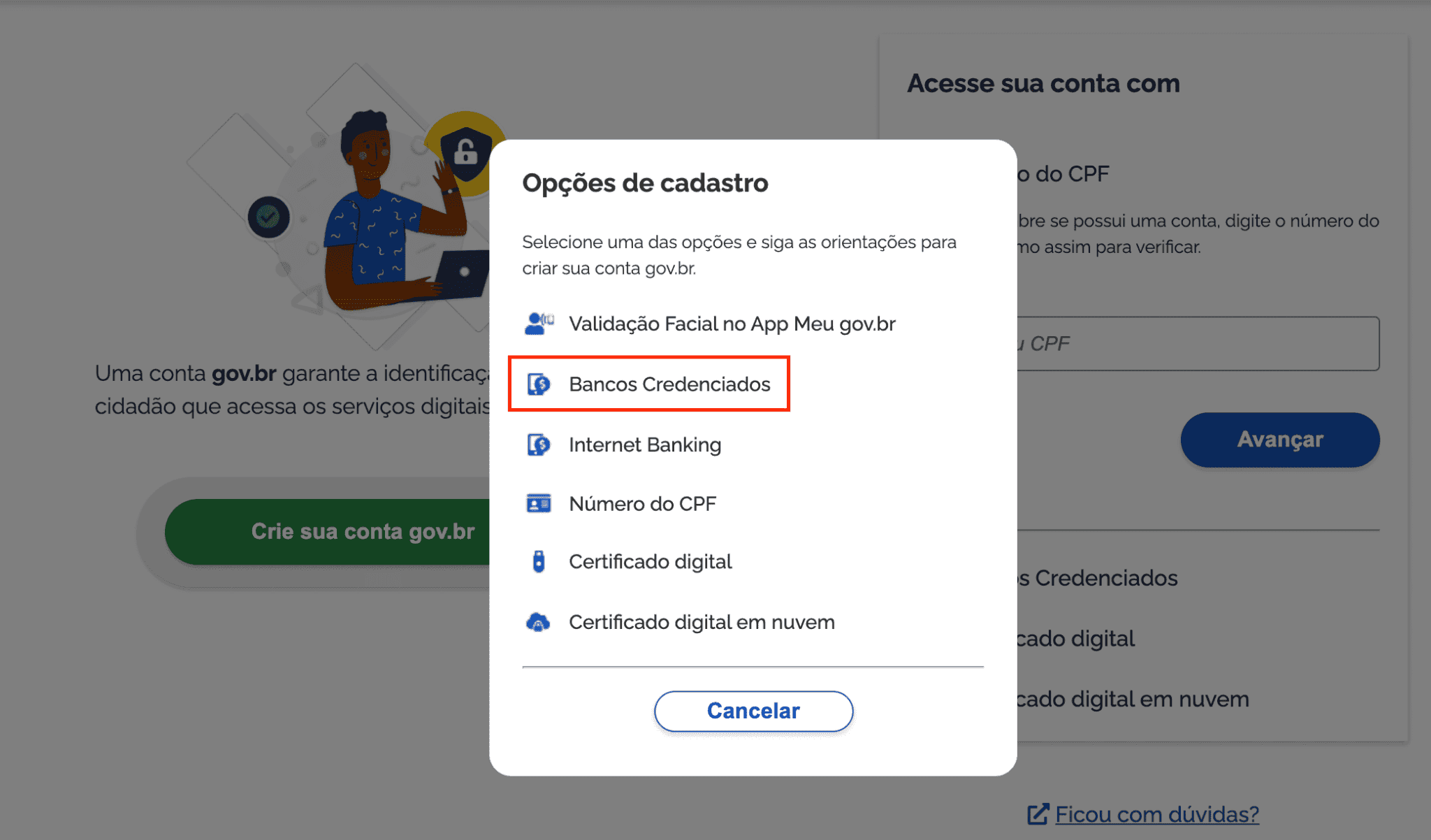Veja 6 opções para se cadastrar no gov.br - FinanZero